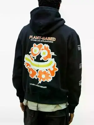SPACE AVAILABLE Plant Based Graphic Print Hoodie