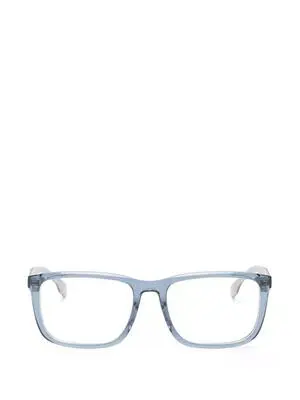 BOSS Rectangle Frame Eyeglasses - Blue