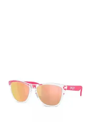 Oakley Oakley Frogskins Square-Frame Sunglasses White