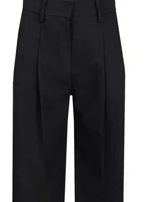 Al Duca D'aosta Pleated Wide-leg Trousers