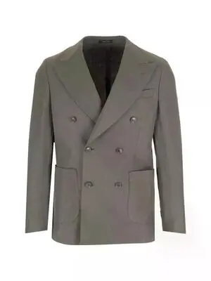 Al Duca D'aosta Double-breasted Cotton Blazer