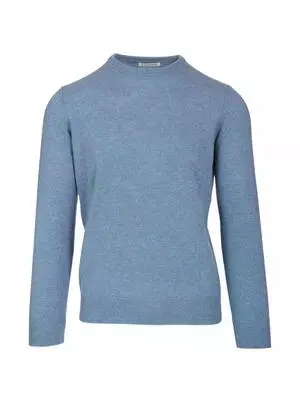 AL DUCA D’AOSTA 1902 Ribbed Trim Sweater - Blue