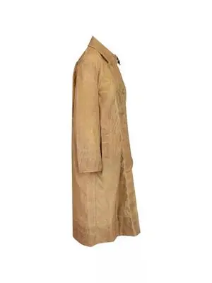DURAZZI MILANO Leather-effect D-ring Coat