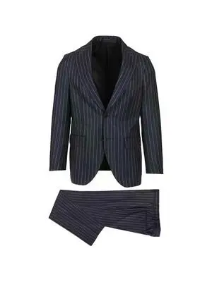 Al Duca D'aosta Pinstripe Peak-lapel Suit