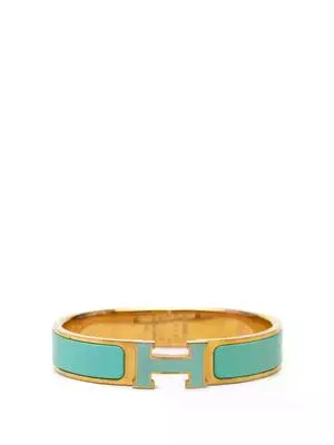 Hermès Hermès Enamel Clic H Bracelet PM Blue