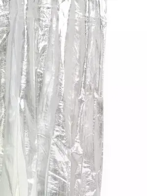 TELA Yuki Metallic Midi Dress