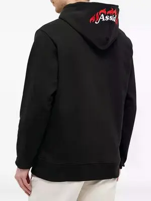 ASSID Embroidered Graphic Hoodie