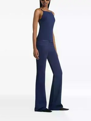 COURREGES Backless Jumpsuit With Flared Legs