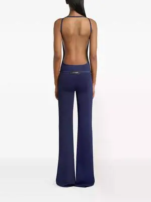 COURREGES Backless Jumpsuit With Flared Legs