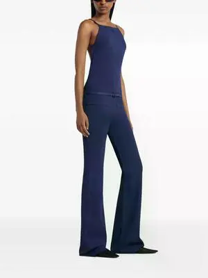 COURREGES Backless Jumpsuit With Flared Legs
