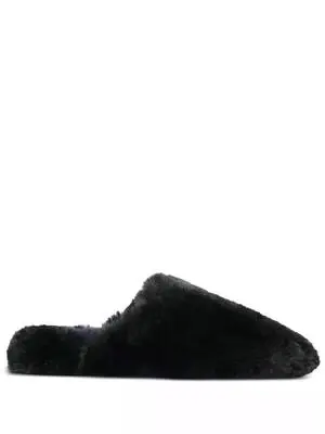 Balenciaga Teddy Faux Shearling Slippers