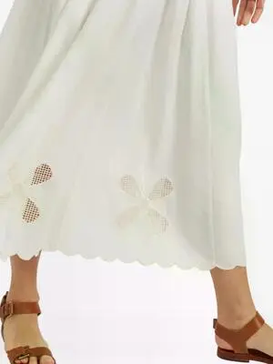 Chinti & Parker Broderie Midi Skirt