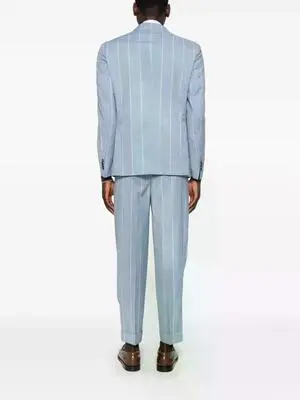 LUIGI BIANCHI MANTOVA Pinstripe Double-breasted Suit
