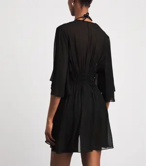 ERES Silk Muslin Operette Short Kaftan