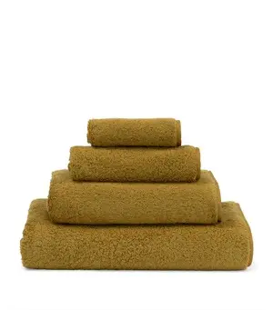 Frette Cotton Unito Bath Towel Yellow