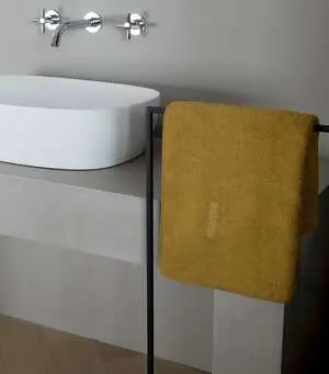 Frette Cotton Unito Bath Towel - Yellow