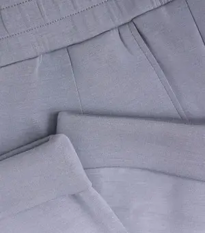 Varley Slim Cuff Sweatpants In Doublesoft Fabric - Blue