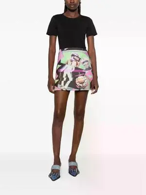 The Artistylist Graphic Print A-line Short Dress