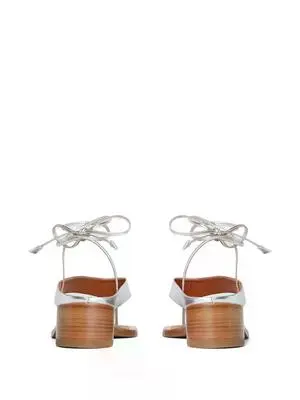 DURAZZI MILANO Leather Tie-up Sandals