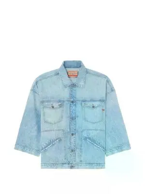 DIESEL® De-lin Bartack-stitch Denim Jacket