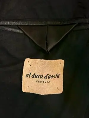 AL DUCA D’AOSTA 1902 Nappa Leather Biker Jacket