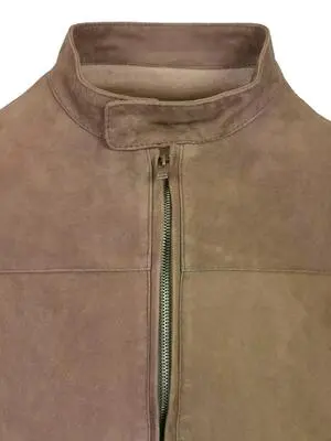 AL DUCA D’AOSTA 1902 Suede Knit-sleeve Jacket