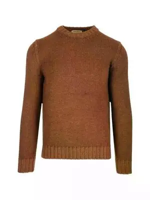 AL DUCA D’AOSTA 1902 Chunky Merino Wool Sweater - Brown