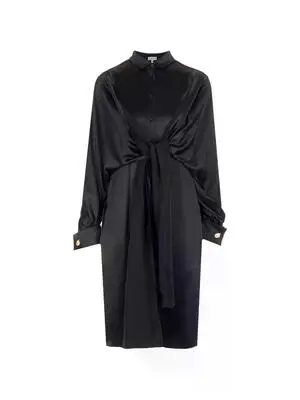 Loewe Knot-tie Midi Dress