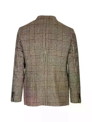 AL DUCA D’AOSTA 1902 Prince Of Wales Check Single-breasted Jacket