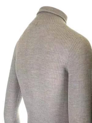 Sportmax Flavia Ribbed-knit Roll Neck Sweater