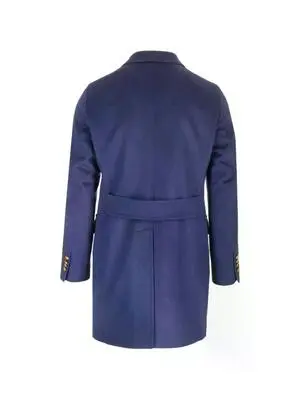 AL DUCA D’AOSTA 1902 Double-breasted Coat With Gold-tone Metal Buttons