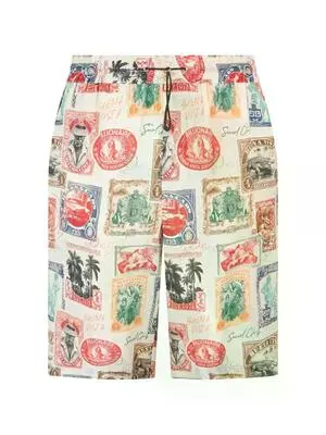 BILLIONAIRE Printed Shorts - Neutrals