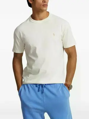 Polo Ralph Lauren Logo-embroidered T-shirt - Neutrals