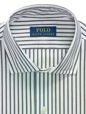 Polo Ralph Lauren Striped-pattern Embroidered-logo Shirt