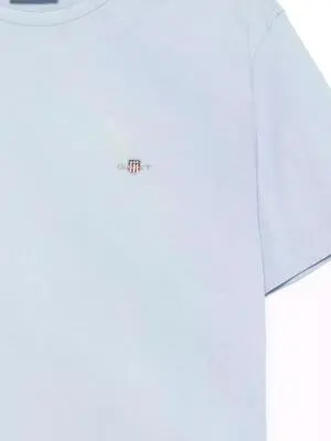 Gant Logo-embroidered T-shirt