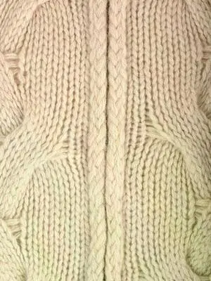 AL DUCA D’AOSTA 1902 Cable-knit Zip-up Cardigan