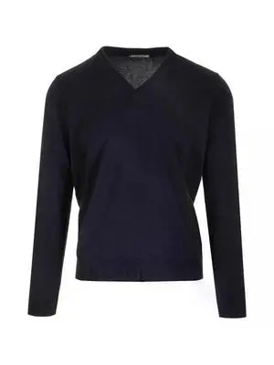 AL DUCA D’AOSTA 1902 V-neck Long Sleeve Sweater