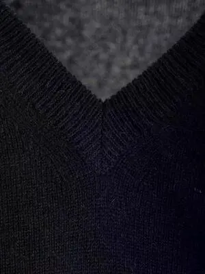 AL DUCA D’AOSTA 1902 V-neck Long Sleeve Sweater