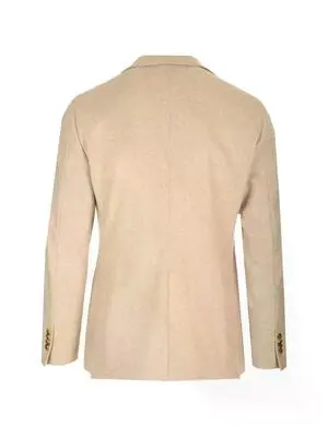 AL DUCA D’AOSTA 1902 Single-breasted Cashmere Jacket - Neutrals