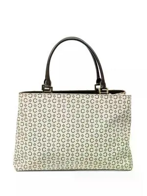 Celine C Macadam Tote Bag - Neutrals