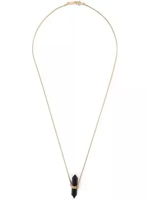 Isabel Marant Étoile Crystal Pendant Necklace - Metallic