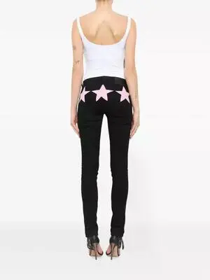 Givenchy Star Motif Skinny Jeans