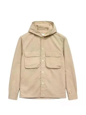 LES HÉRITIERS Button-up Hooded Jacket