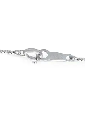 LB EXCLUSIVE Sapphire And Diamond Necklace - Silver
