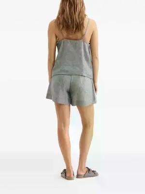 ERES Gentille Square-neck Linen Top