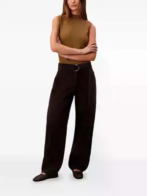 Calvin Klein Belted Wide-leg Trousers
