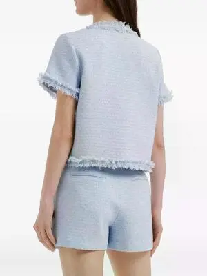 B+AB Frayed Bouclé Shorts Set