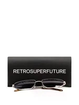 RETROSUPERFUTURE Isedra Graffiato Geometric-frame Sunglasses