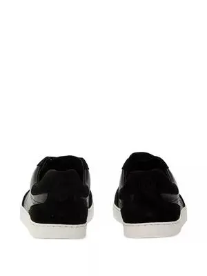 GROUNDIES Suede Panelled Leather Sneakers