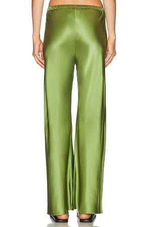 Comme Si The Silk Bias Pant - Grass